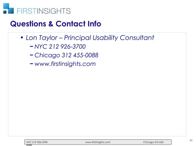 7 Steps To Effective Usability Testing Ppt