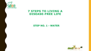 7 steps to living a disease free life | PPT