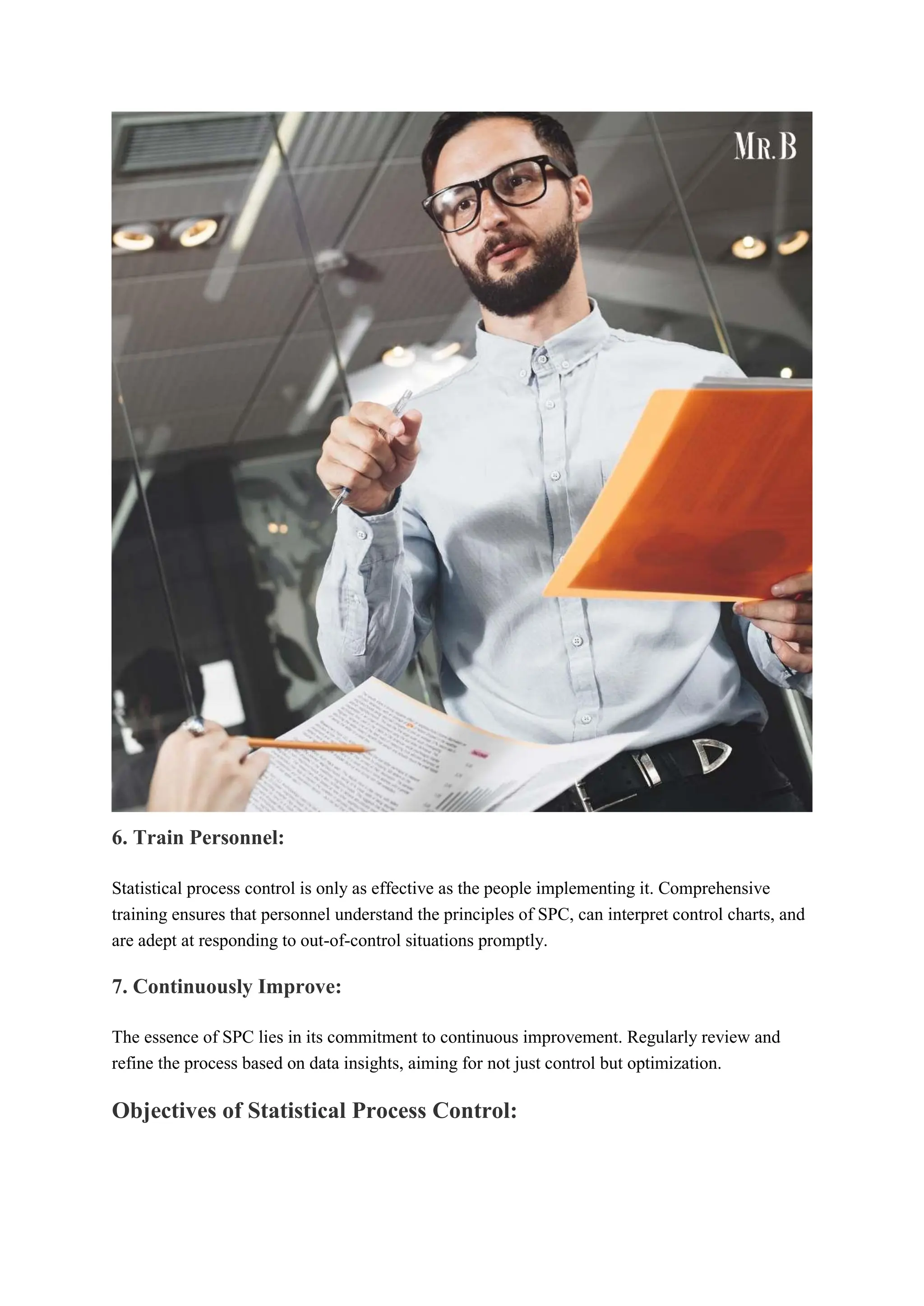 7 Steps to Set up Statistical Process Control.pdf | Manufacturing Industry | Industries