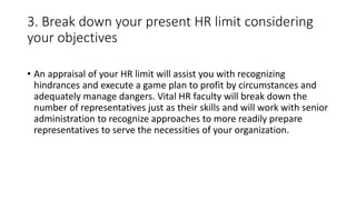 7 steps to strategic human resource management | PPTX