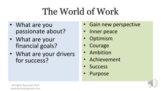 7 steps to Strengths-Based Personal and Professional Development | PPTX