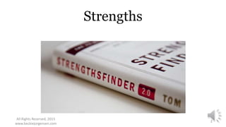 7 steps to Strengths-Based Personal and Professional Development | PPTX