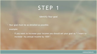 7 Steps to Successful Goal Setting | PPT