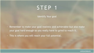 7 Steps to Successful Goal Setting | PPT