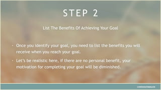 7 Steps to Successful Goal Setting | PPT