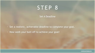 7 Steps to Successful Goal Setting | PPT