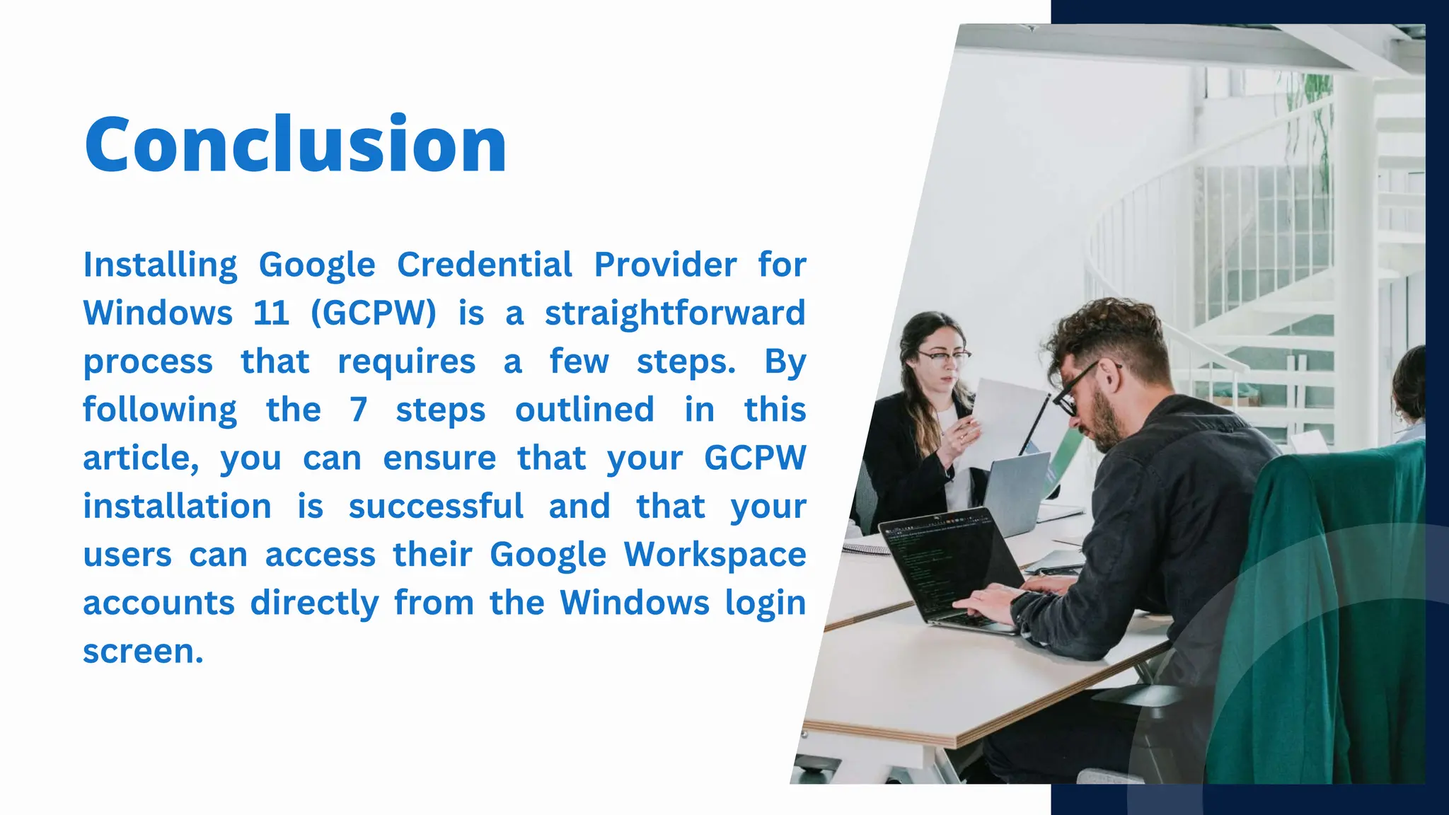 7 Steps to Successfully Installing Google Credential Provider for ...