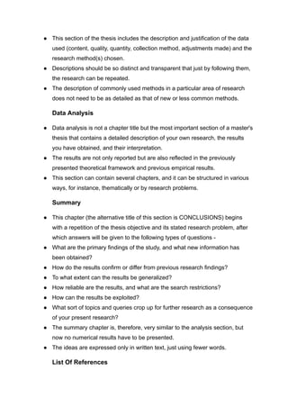 Step-by-Step Guide to Write a Thesis Dissertation by United Innovator | PDF