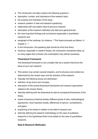 Step-by-Step Guide to Write a Thesis Dissertation by United Innovator | PDF