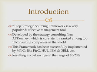 7 step strategic sourcing | PPTX