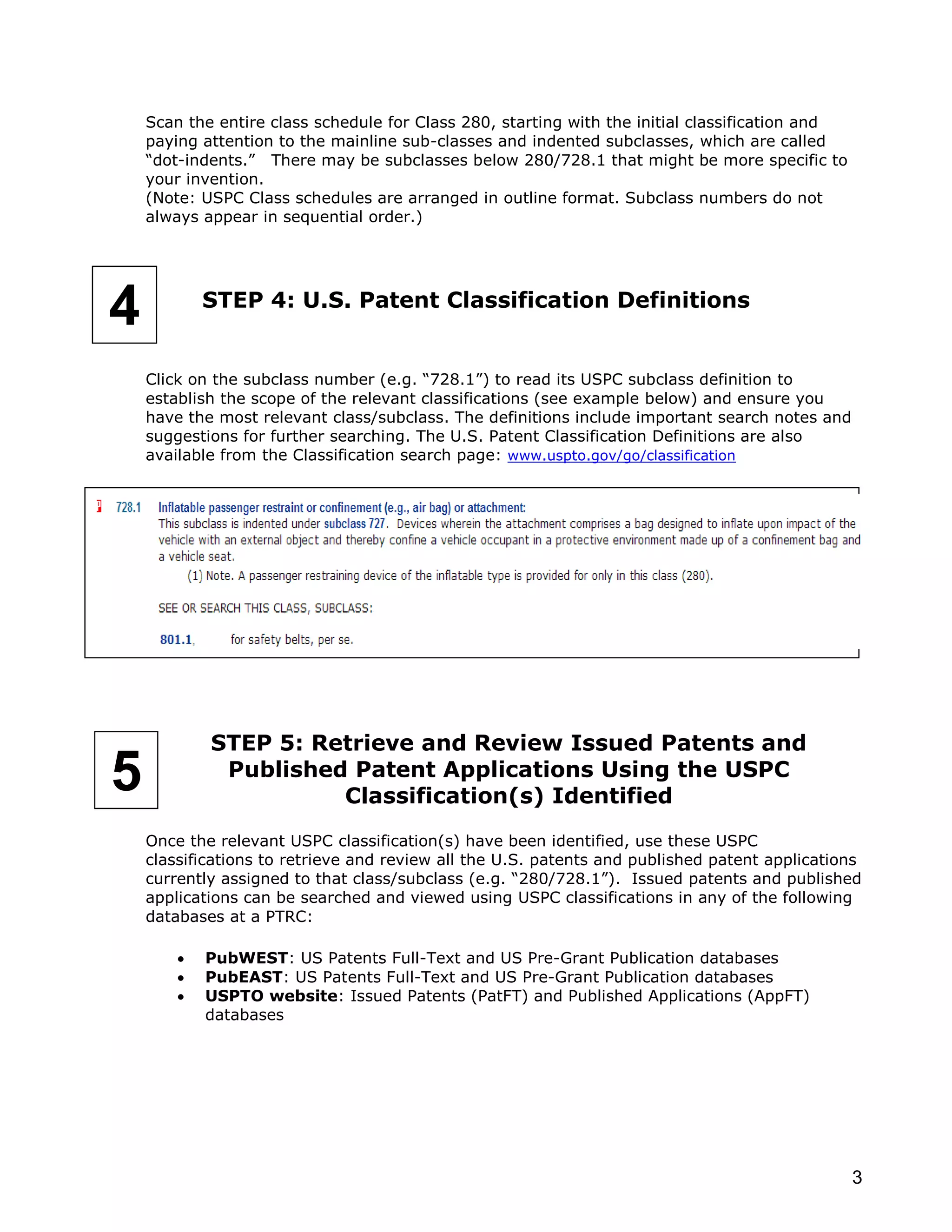 7 Step US Patent Search Strategy Guide Reference via USPTO | PDF