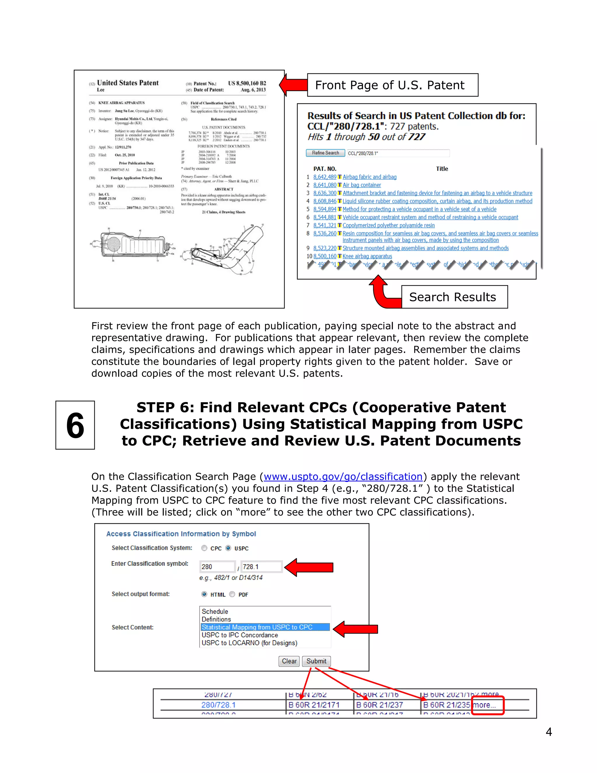 7 Step US Patent Search Strategy Guide Reference via USPTO | PDF