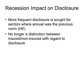 7- Impact of the Recession- Steve Whalen | PPT