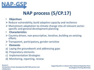 Stocktaking for national adaptation planning (SNAP) tool - GIZ | PDF