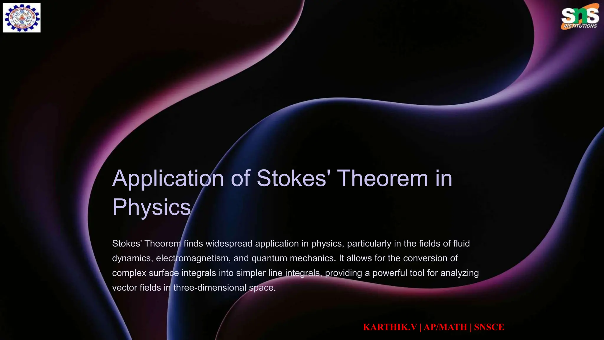 7 stokes theorem with explanation .pptx