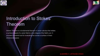 7 stokes theorem with explanation .pptx