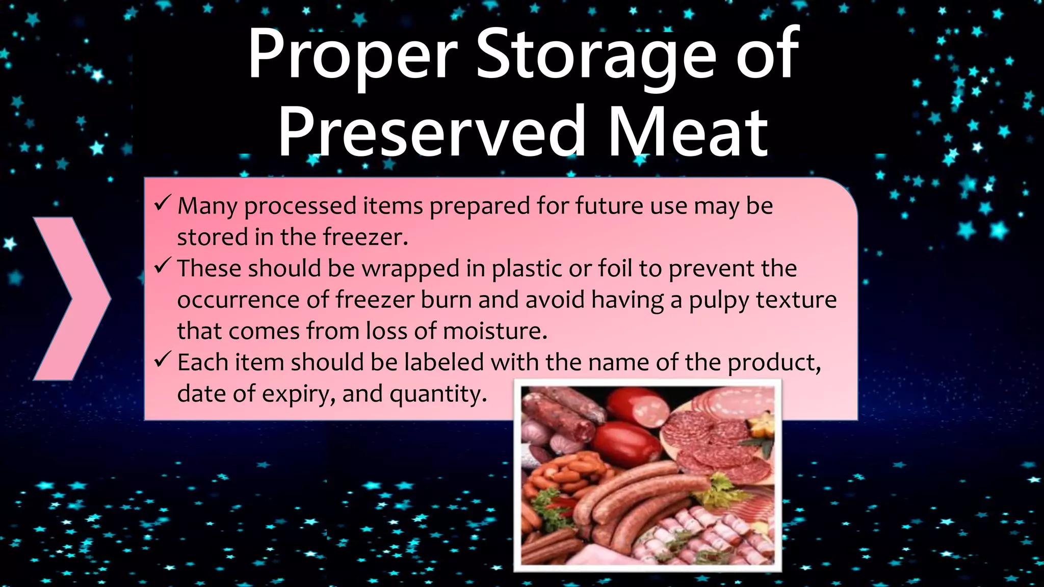 7 storing meat | PPTX