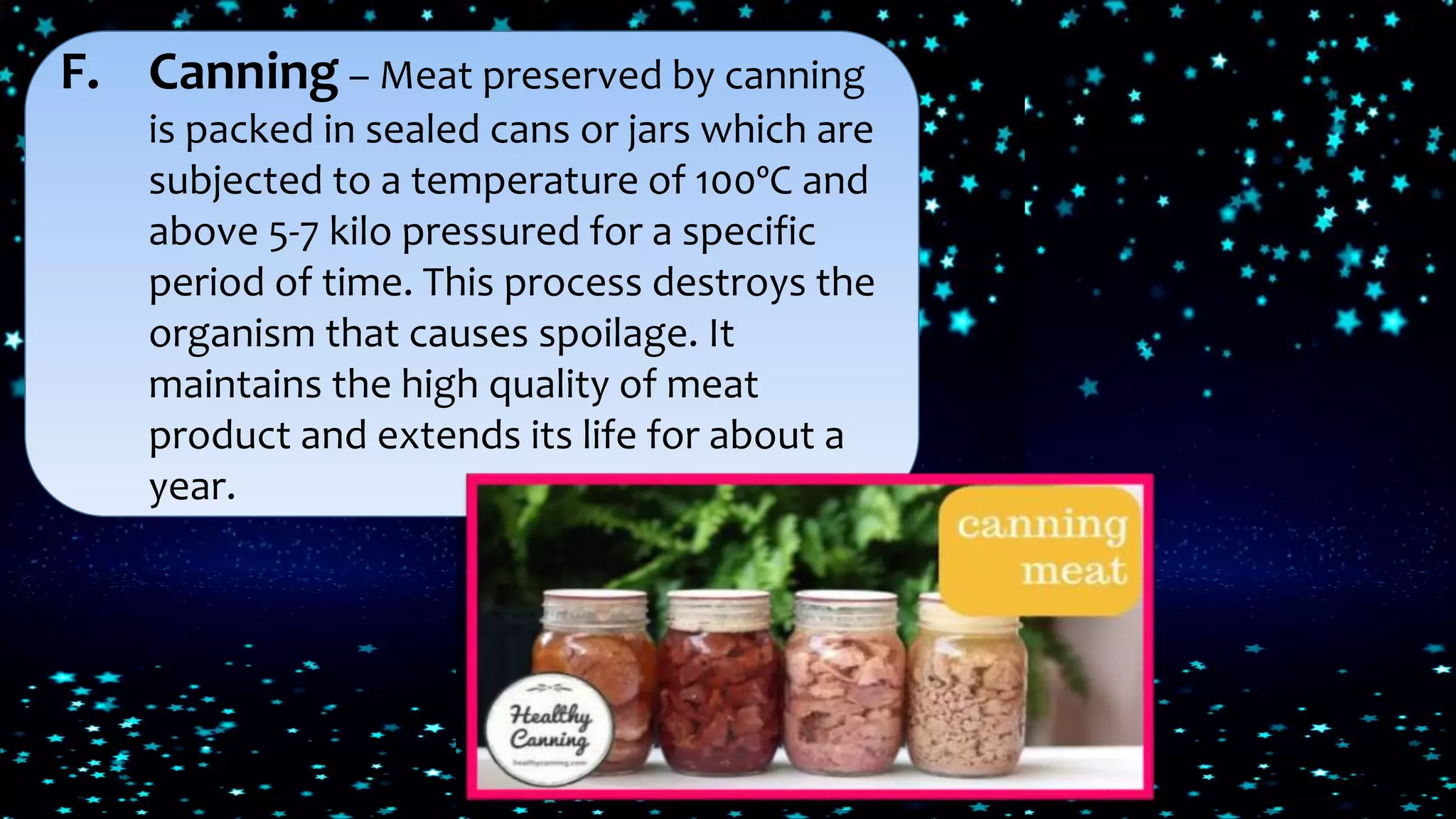 7 storing meat | PPTX