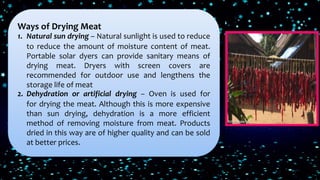 7 storing meat | PPTX