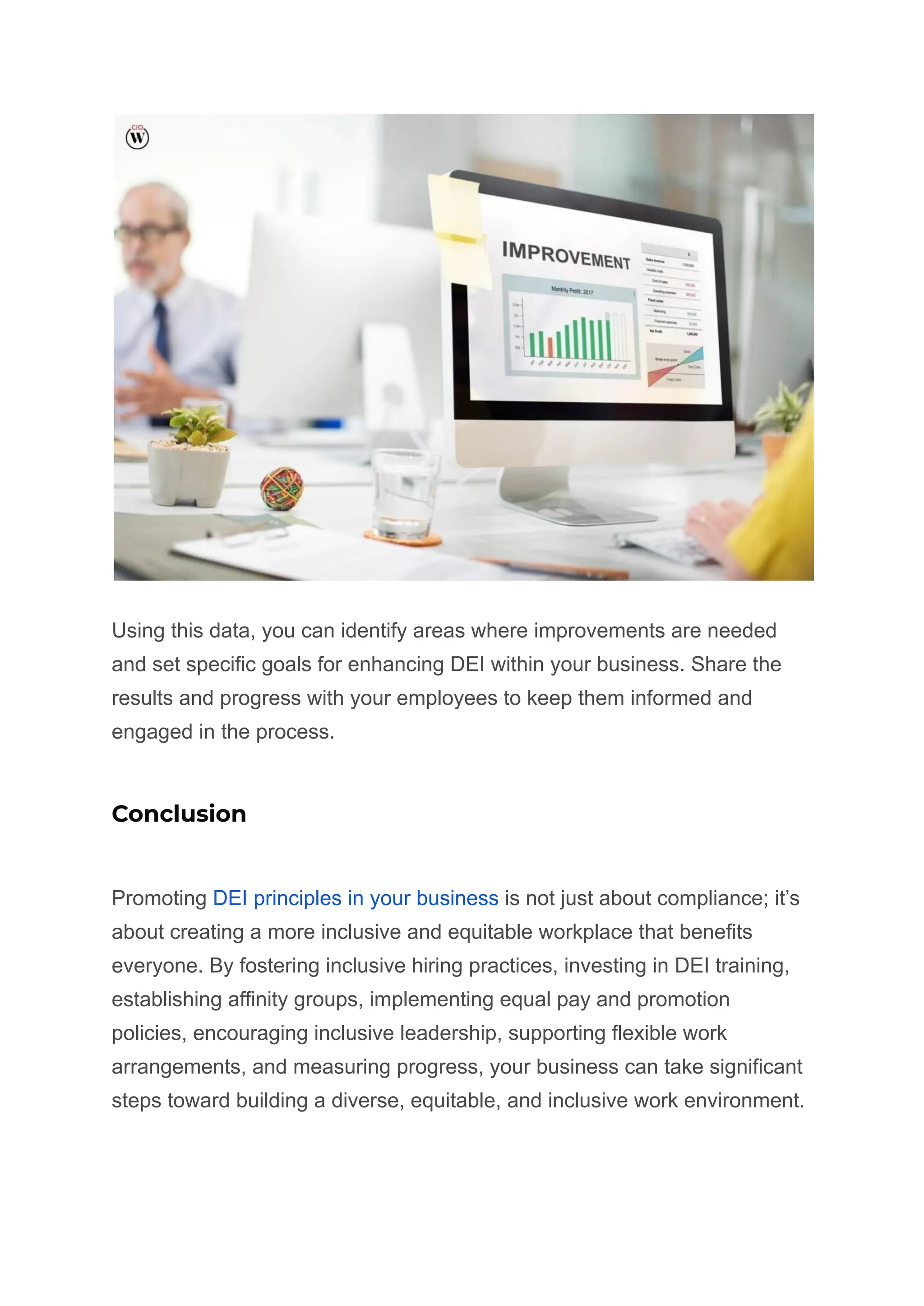 7 Strategies that promote DEI Principles in your Business.pdf | Human ...