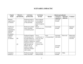 Structuri_textuale -proiect didactic clasa a 7 a | PDF