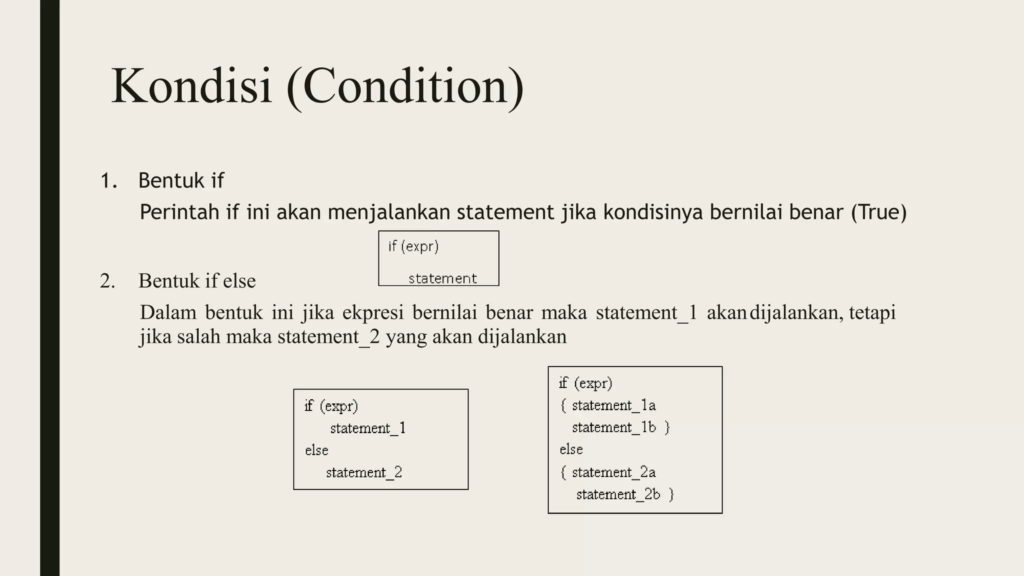 7 Struktur Kontrol.pptx | Free Download