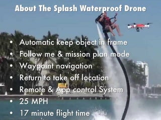7 Successful Kickstarter Drone Projects | PPT