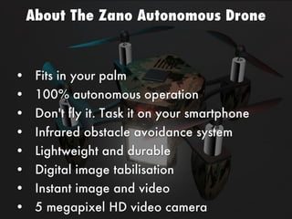 7 Successful Kickstarter Drone Projects | PPT