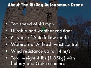 7 Successful Kickstarter Drone Projects | PPT