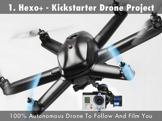 7 Successful Kickstarter Drone Projects | PPT