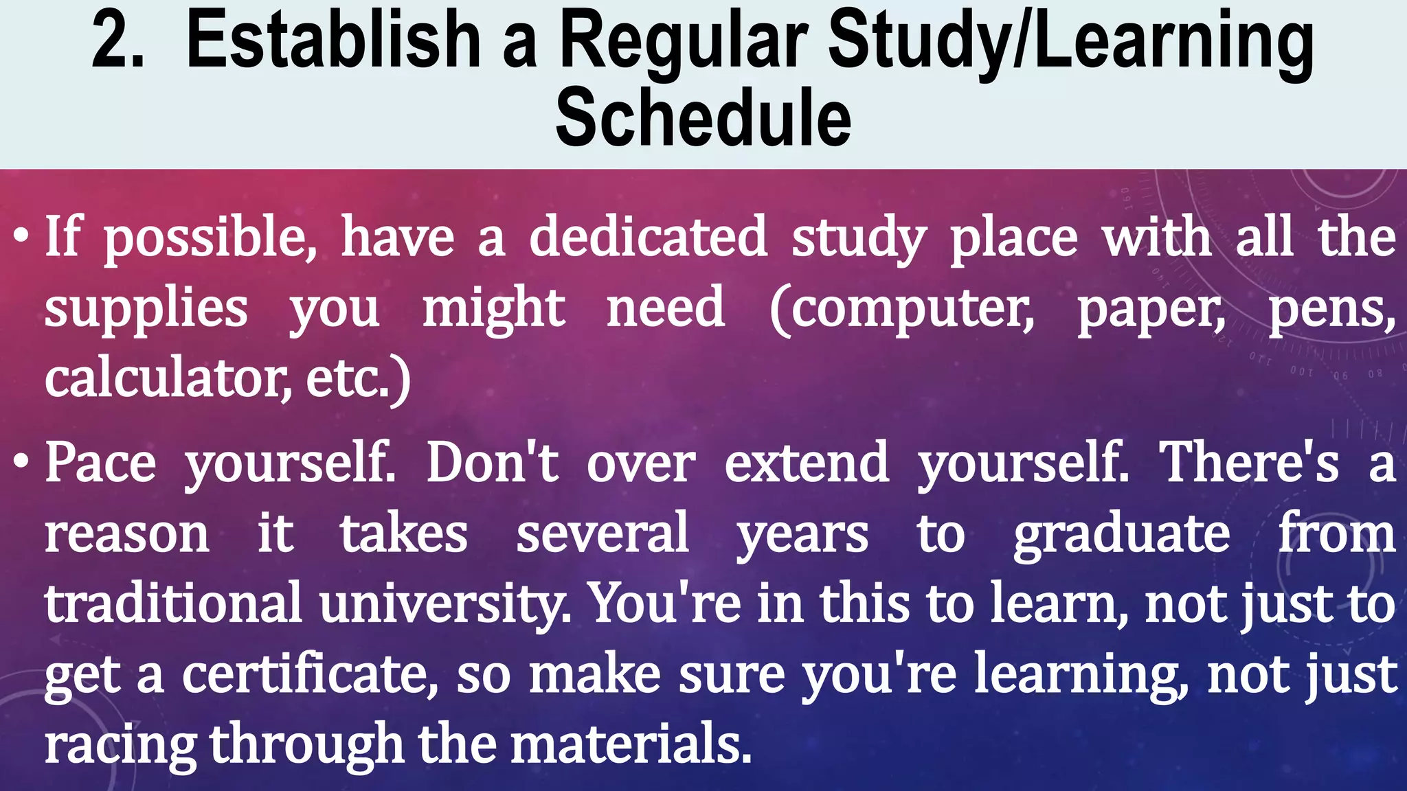 7 success strategies for distance learners | PPT
