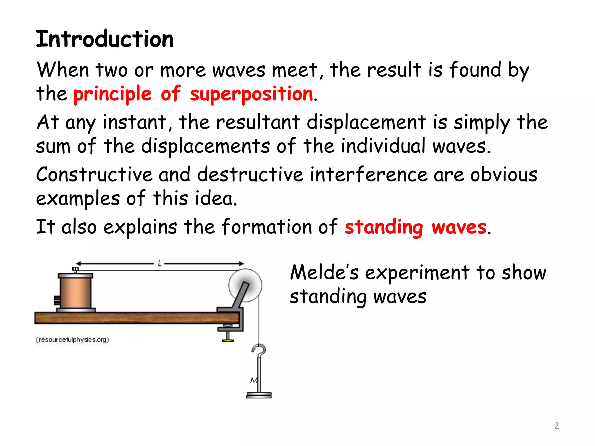 7 superposition and standing waves | PPTX