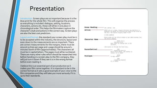 7) task 2) pre production power point (1) | PPT