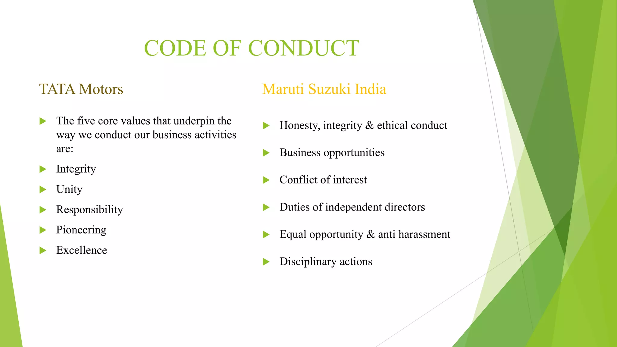 7 tata motors and maruti suzuki | PPTX | Automotive Industry | Industries