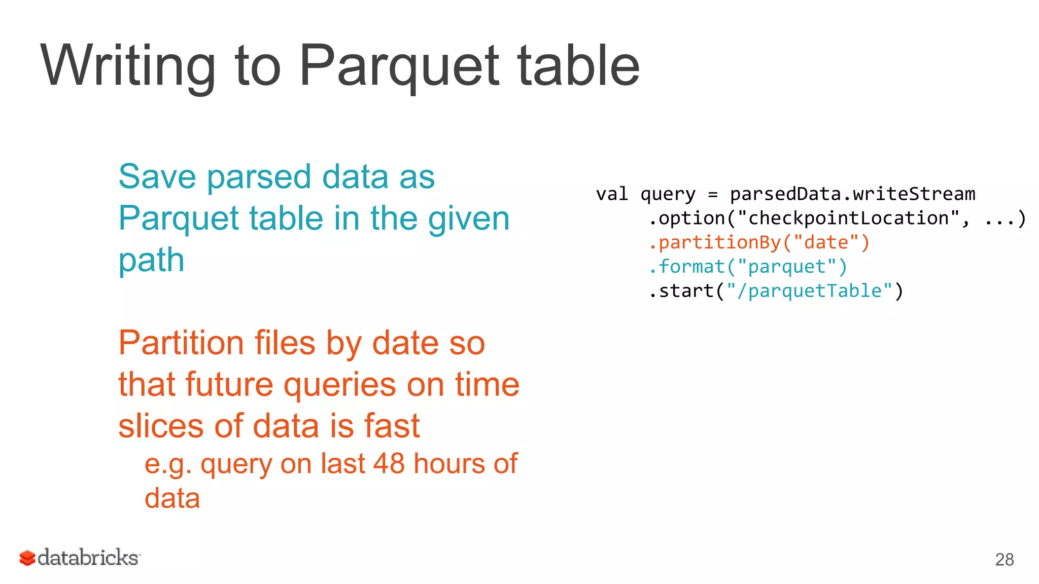 Kafka Summit NYC 2017 - Easy, Scalable, Fault-tolerant Stream Processing with Kafka and Spark's ...