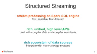 Kafka Summit NYC 2017 - Easy, Scalable, Fault-tolerant Stream Processing with Kafka and Spark's ...