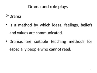 7 teaching methods for health science institute | PPT