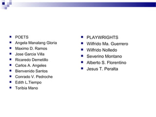 7 teaching philippine literature in english | PPT