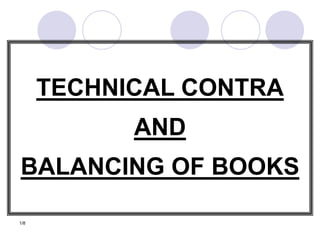 Technical Contra in bank industriesss.ppt