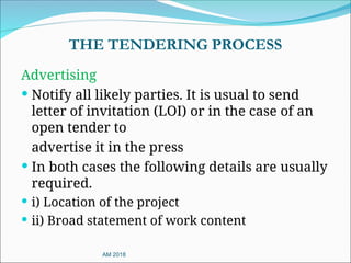 construction management Tender Process.ppt