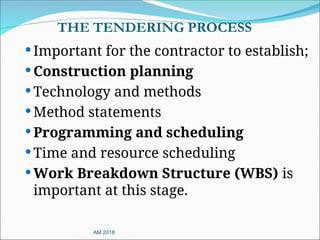 construction management Tender Process.ppt