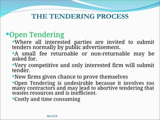 construction management Tender Process.ppt