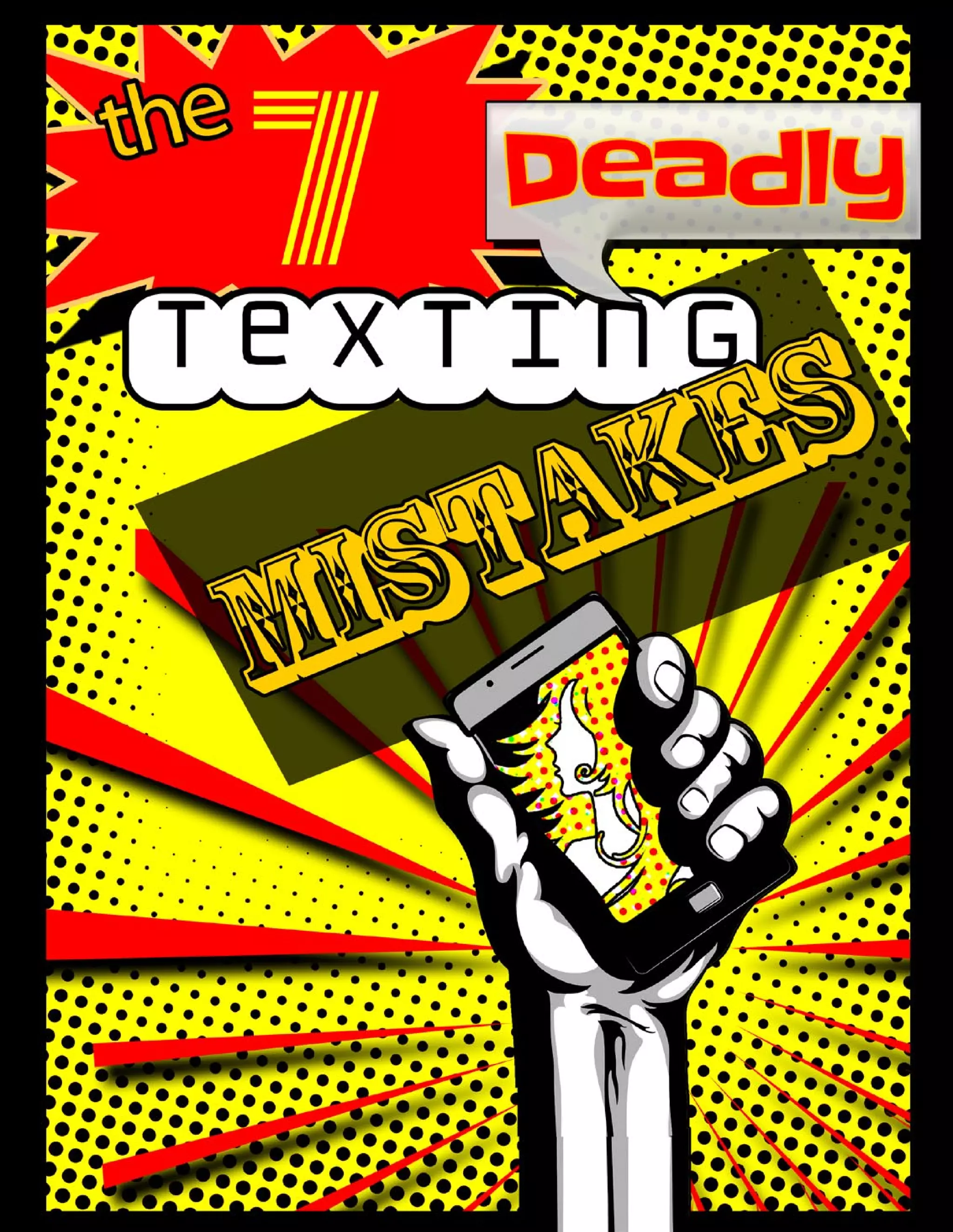 7 Texting Mistakes - FREE GUIDE | PDF