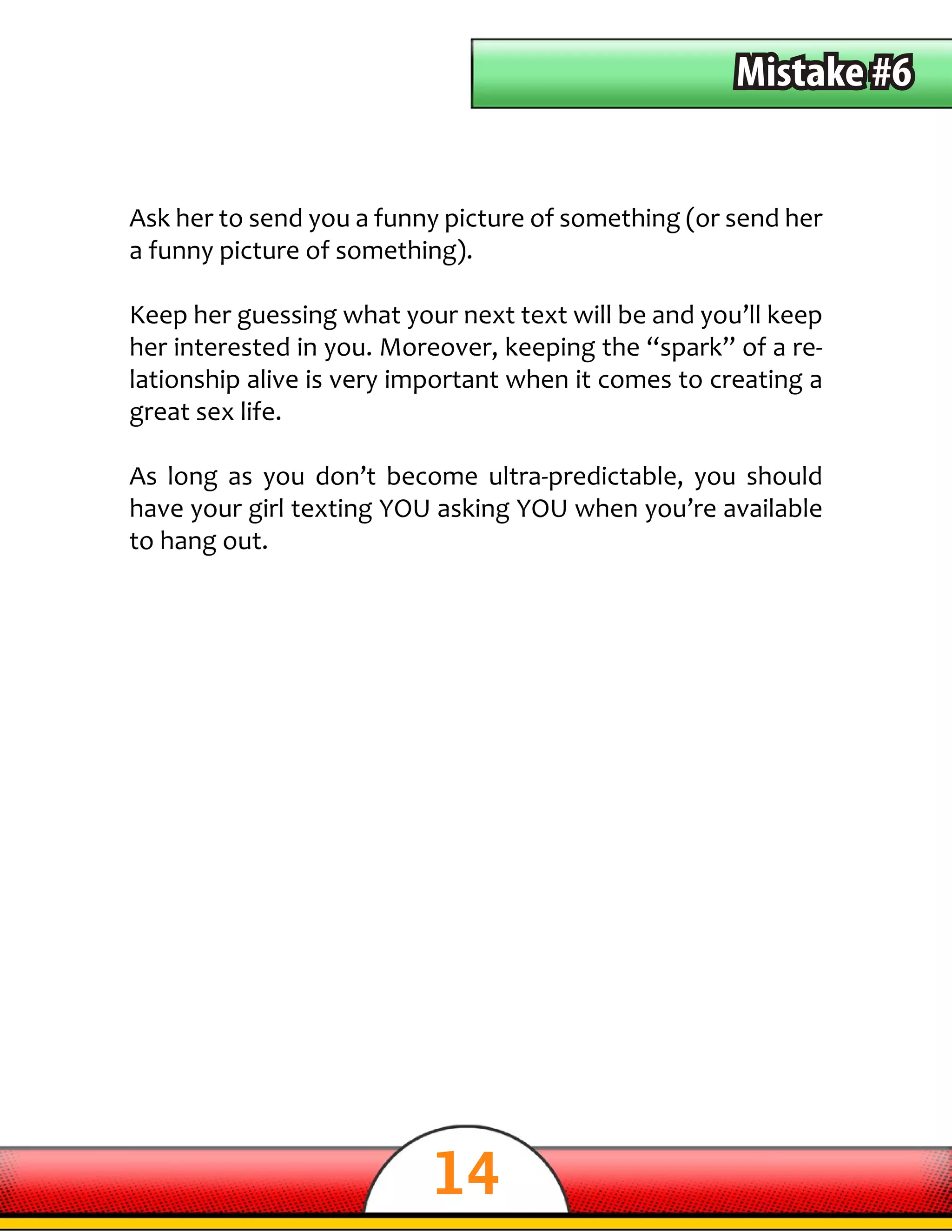 7 texting mistakes | PDF