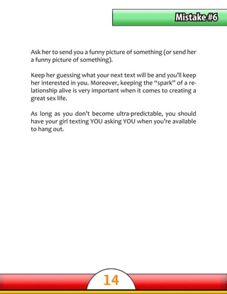 7 texting mistakes | PDF