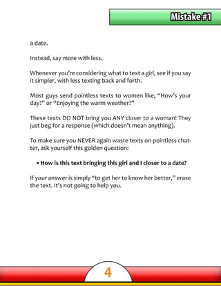 7 Deadly Texting Mistakes | PDF