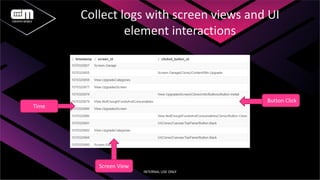 User path analysis and user profiling | PDF | Technology & Computing