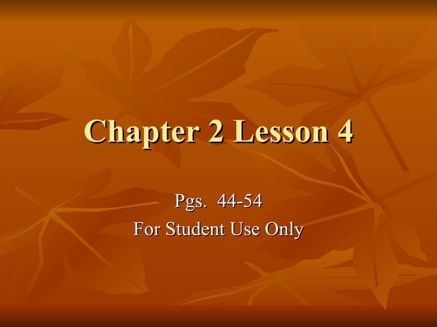 7th Grade Chapter 2 Lesson 4 | PPT