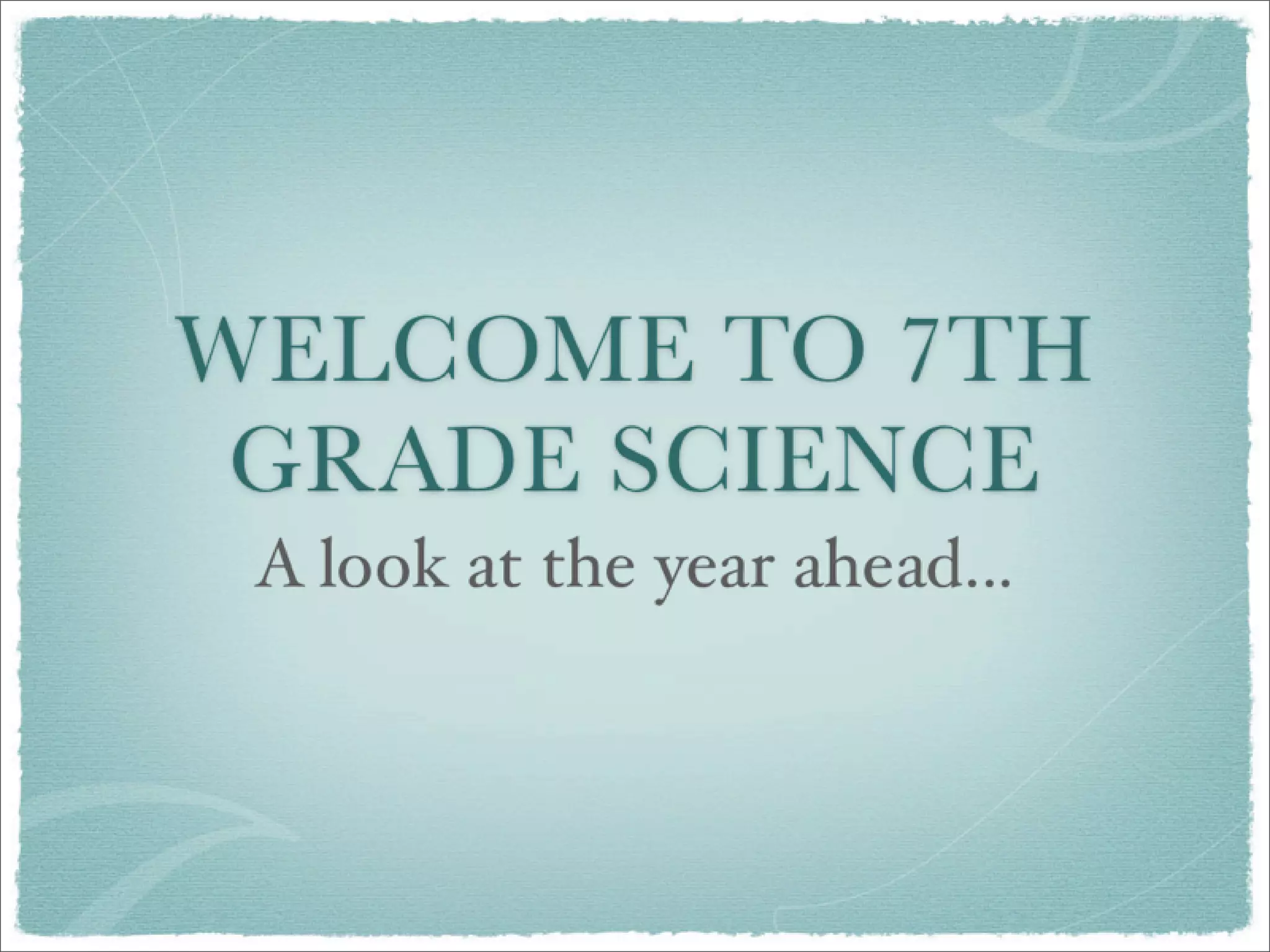 7th Grade Science Ardito 2007 | PPT
