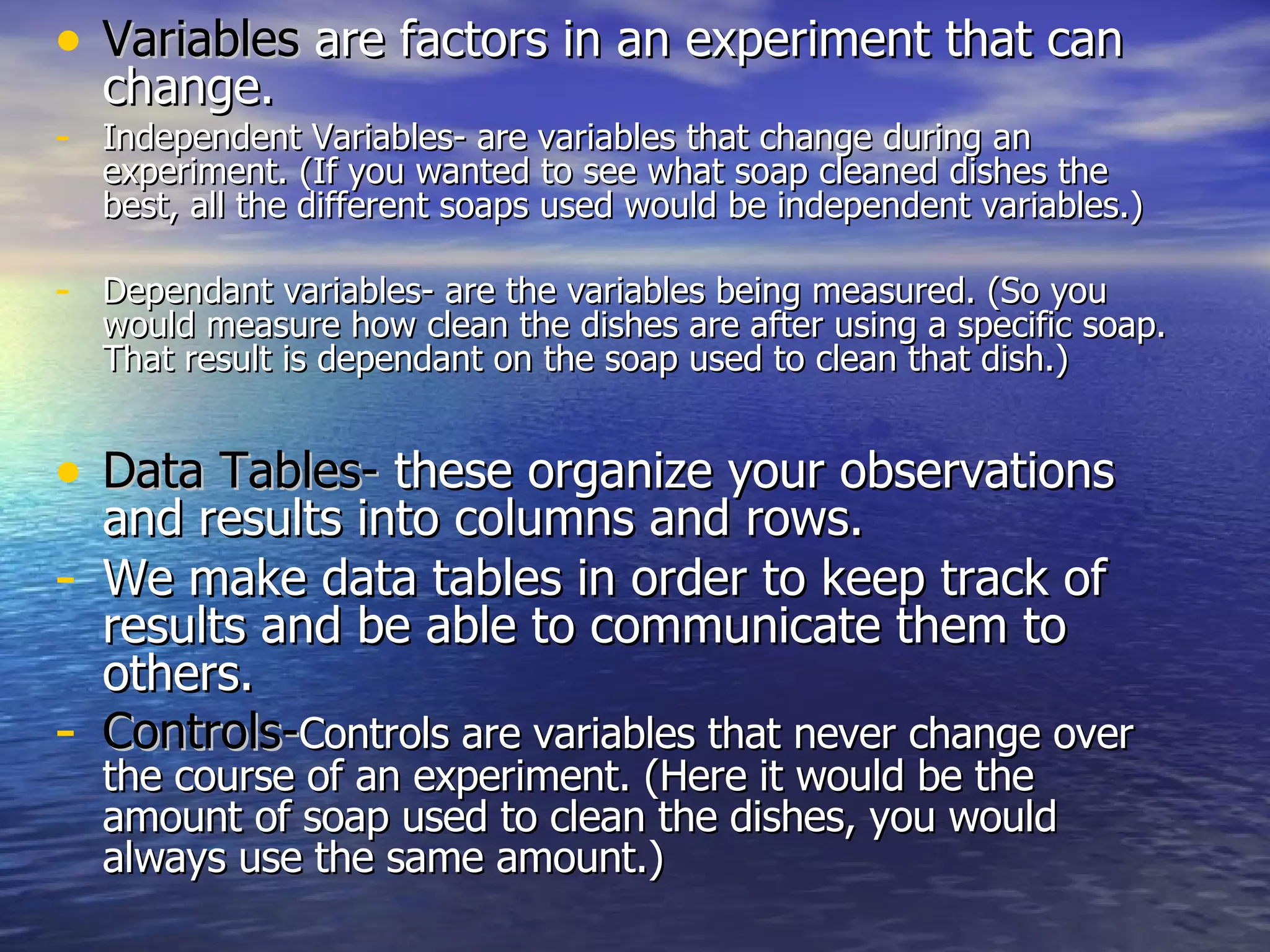 Chapter 1- scientific method, classification | PPT
